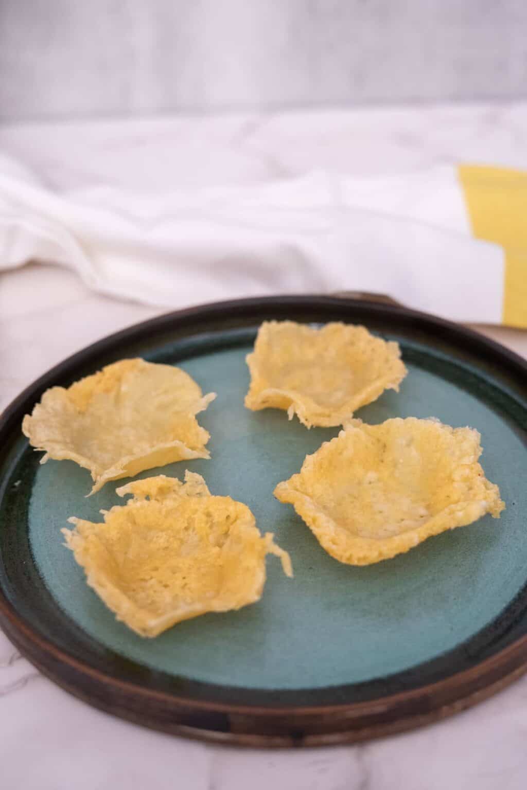 Low Carb Parmesan Baskets