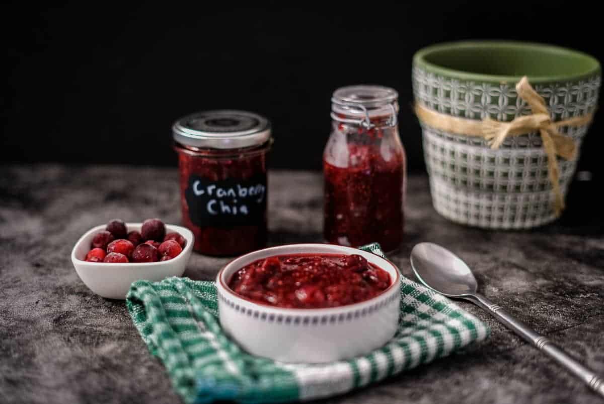 Cranberry Chia Jam