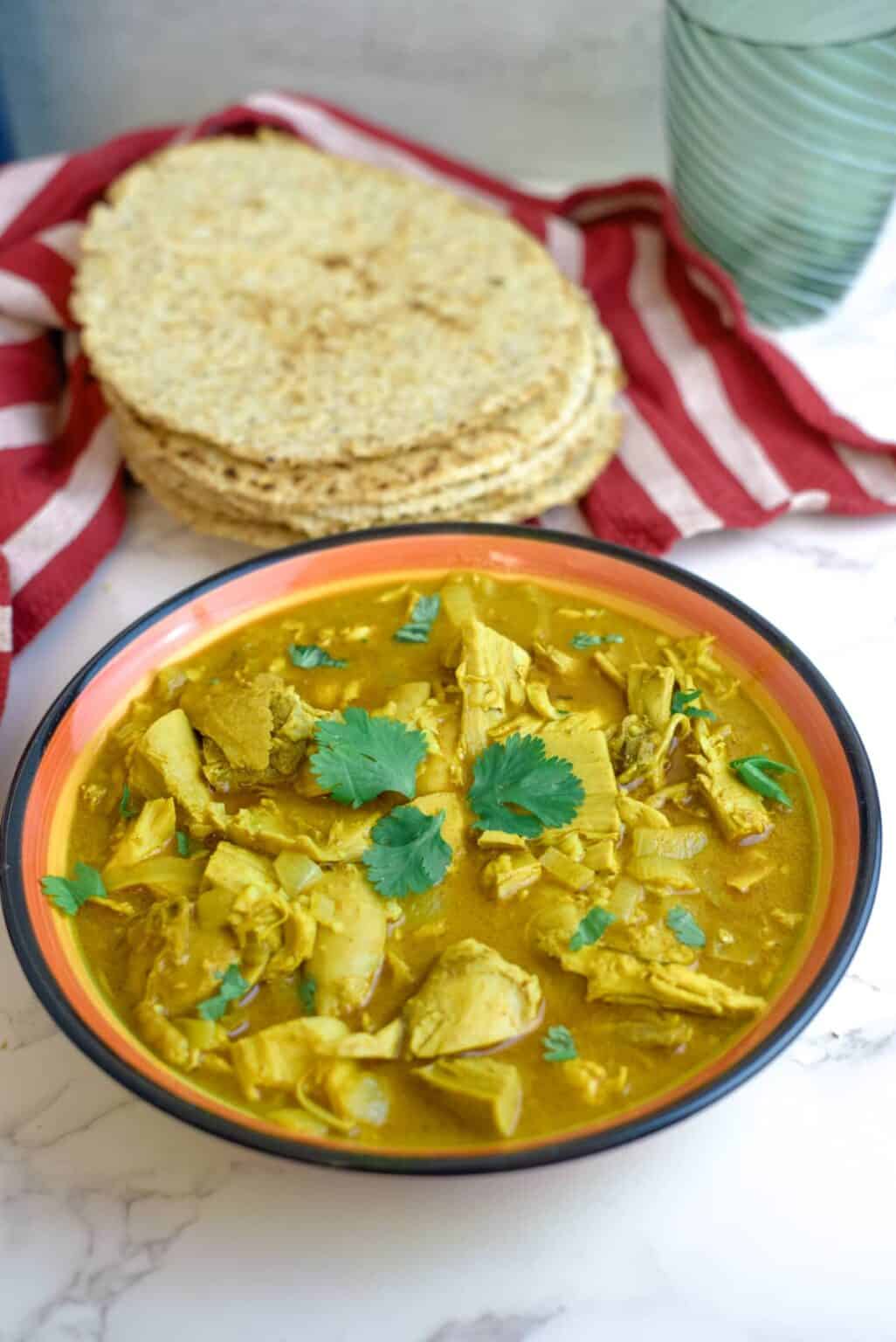 Leftover Turkey Curry with Coconut Milk