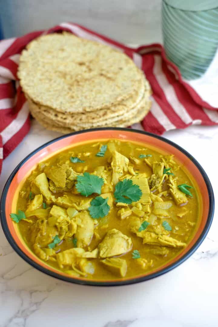 Leftover Turkey Curry with Coconut Milk