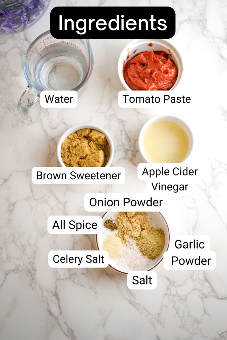 The Easiest Keto Sugar Free Ketchup Recipe (Homemade!)