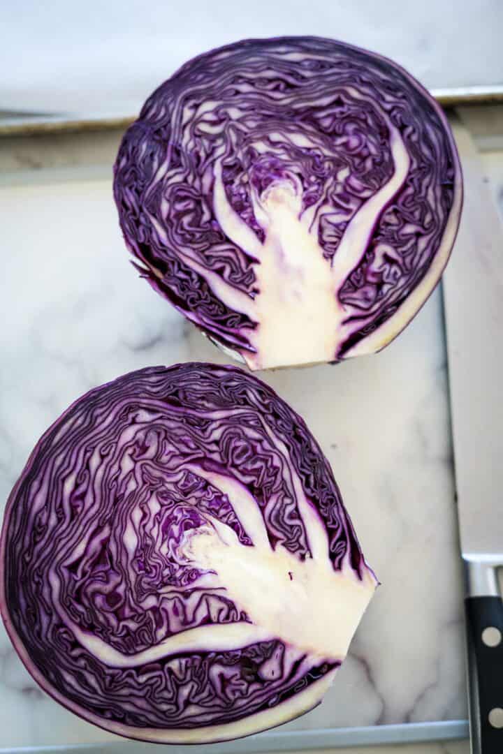 Roasted Red Cabbage